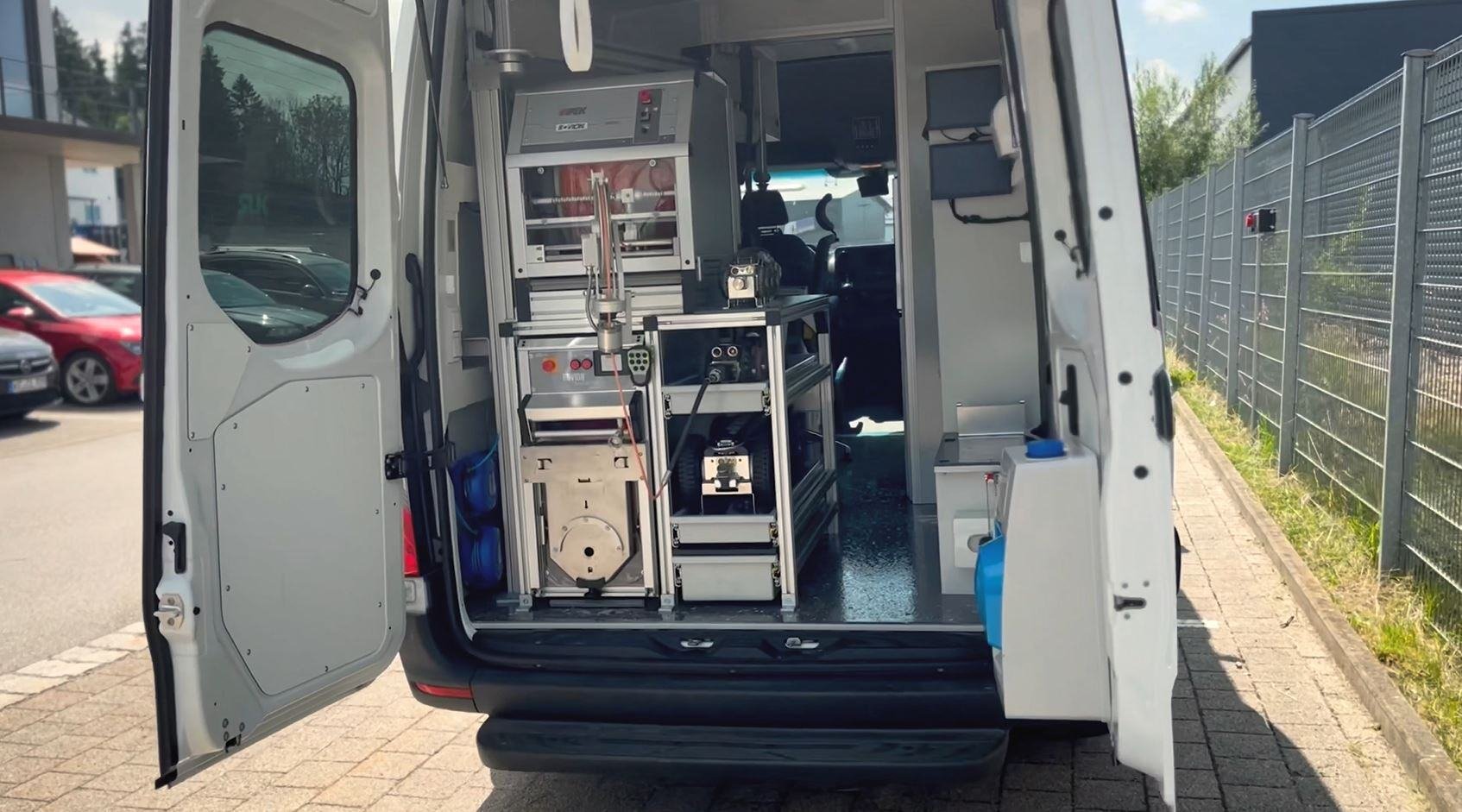 iPEK CCTV Inspection Van - Comprehensive Sewer Inspection Solutions