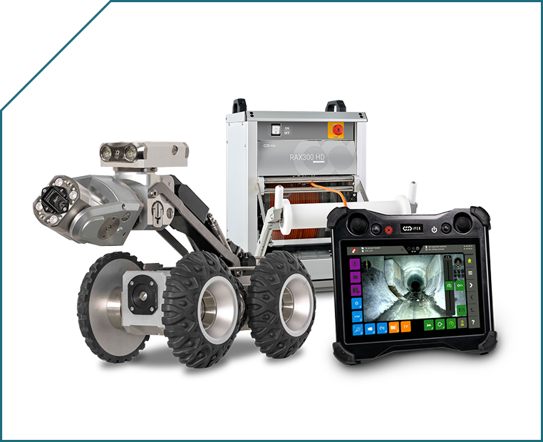 Robust Mainline Crawler for Comprehensive Sewer Inspections